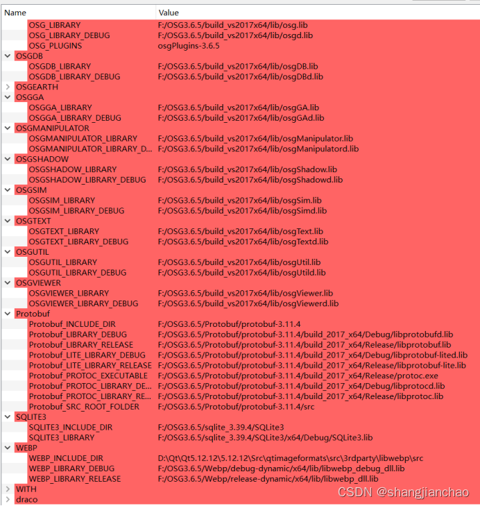 最新版本 OSG3.6.5 + osgEarth3.3 + VS2017_64位编译配置_osgearth最新版本-CSDN博客