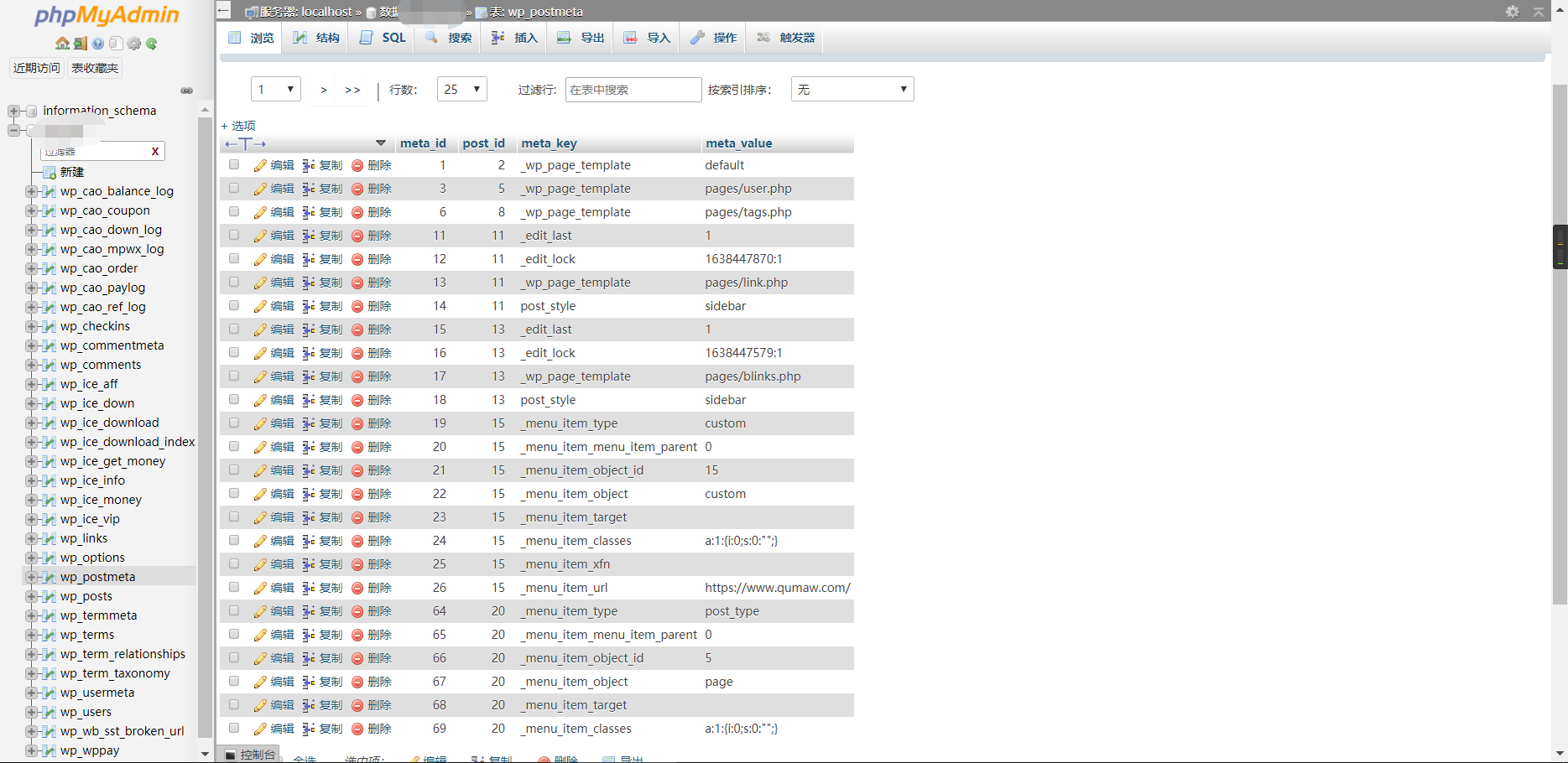 WordPress数据库文章表(字段说明)_文章表字段-CSDN博客
