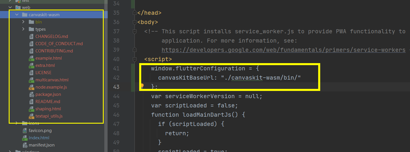 flutter 2.10 web canvaskit-wasm 加载太慢，解决方案_flutter 修改 canvaskit加载地址-CSDN博客