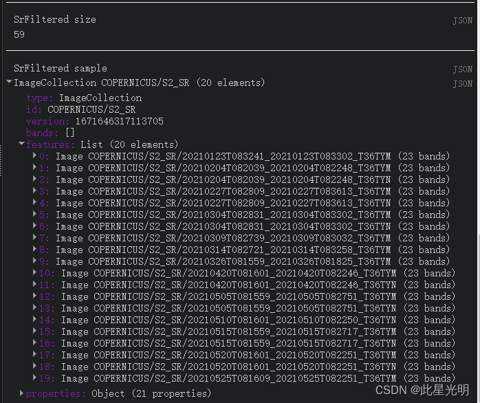 Google Earth Engine（GEE）——Sentinel-2影像在同一区域同一时间段有多个不同的ID影像，如何进行筛选其中单景影像_哨兵二同一时间的数据为什么有多个-CSDN博客