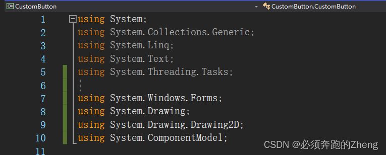 Winform Ui界面设计例程——custombuttonwinforms Ui界面设计 Custombutton Csdn博客