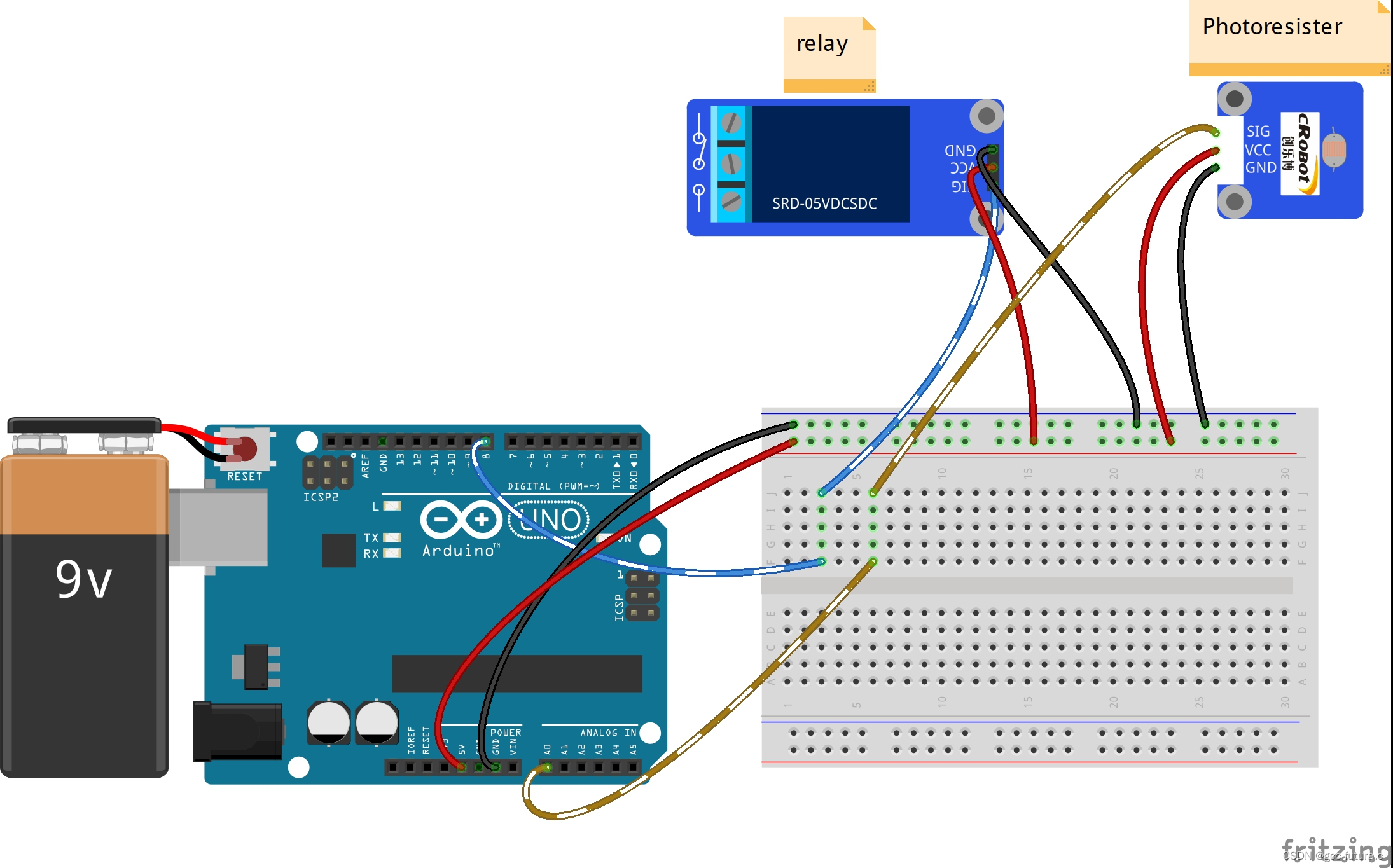 Arduino控制光敏传感器 Arduino光敏传感器代码 Csdn博客