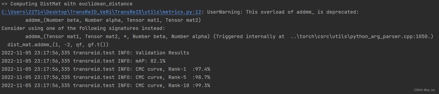 TransReID源码运行(车辆重识别）_transreid复现-CSDN博客