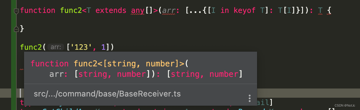 Typescript数组类型推断为元组ts中数组转元组 Csdn博客