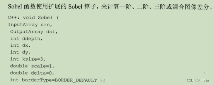 OpenCV Sobel Occupible - Programmer Sought