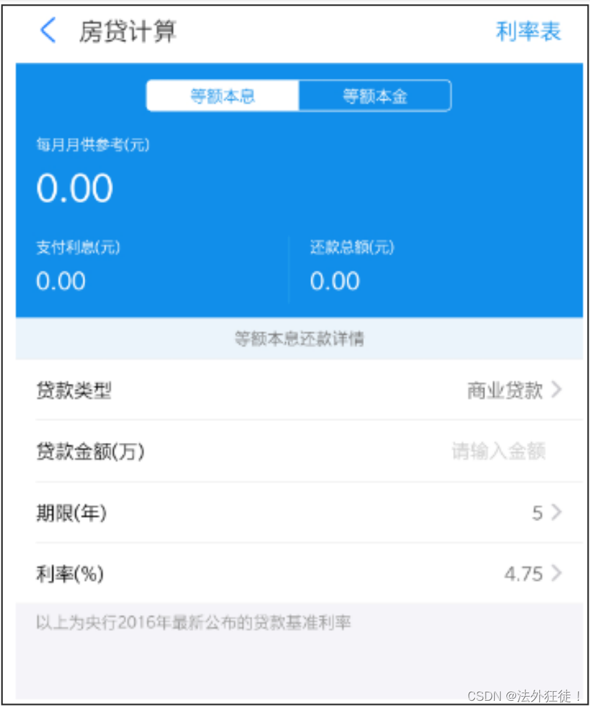 用python实现房贷计算器python房贷计算器 Csdn博客 1594