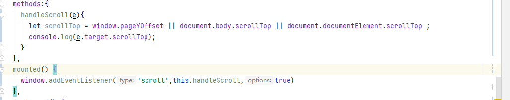 获取VUE滚动条scrollTop (解决高度一直为0)_vue获取滚动条高度始终为0-CSDN博客