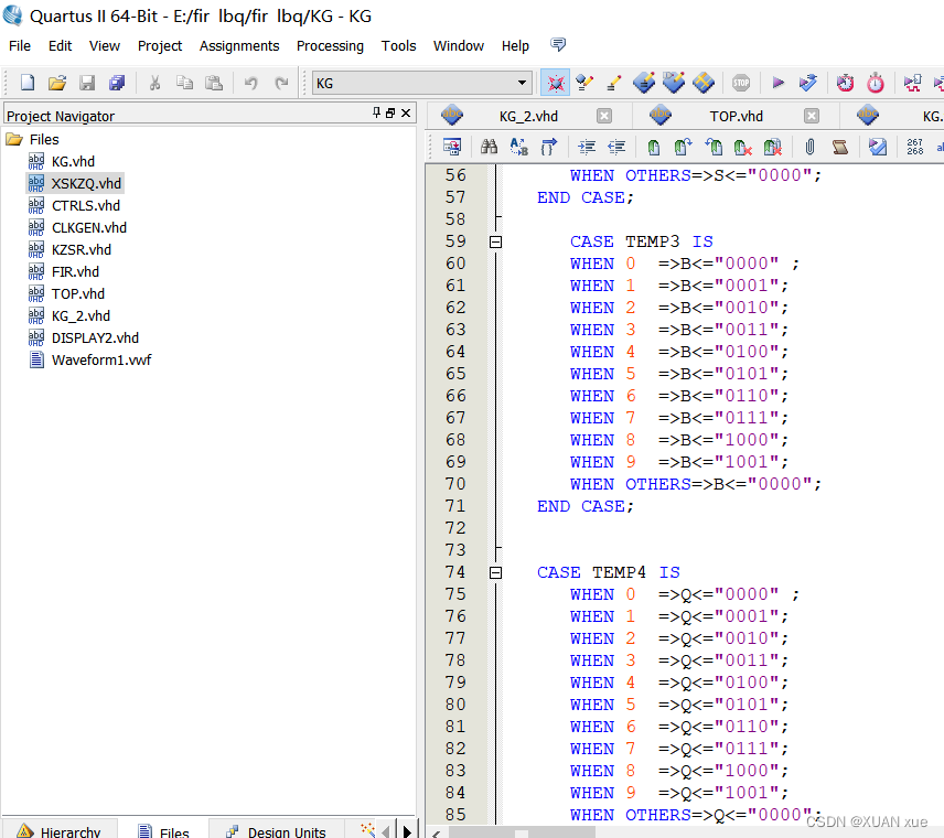 VHDL FIR滤波器的设计_fir数字滤波器 vhdl设计-CSDN博客