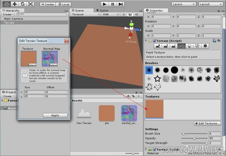 Unity3d：地形如何显示法线效果 Unity法线没效果 Csdn博客