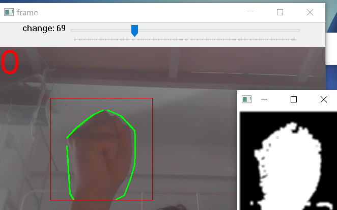 OpenCV+python实现摄像头简单手势识别--进度条控制亮度_摄像头手势检测-CSDN博客