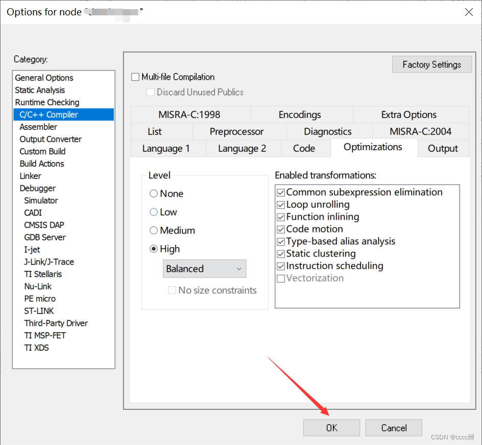 Error[Lp011]: section placement failed解决-CSDN博客