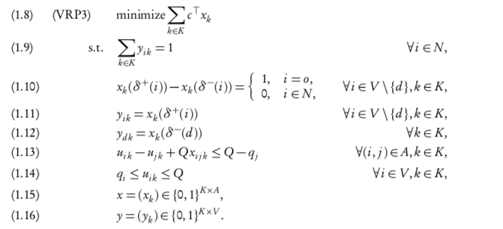 1. The Family of Vehicle Routing Problems_two-index vehicle flow formulation of cvrp-CSDN博客