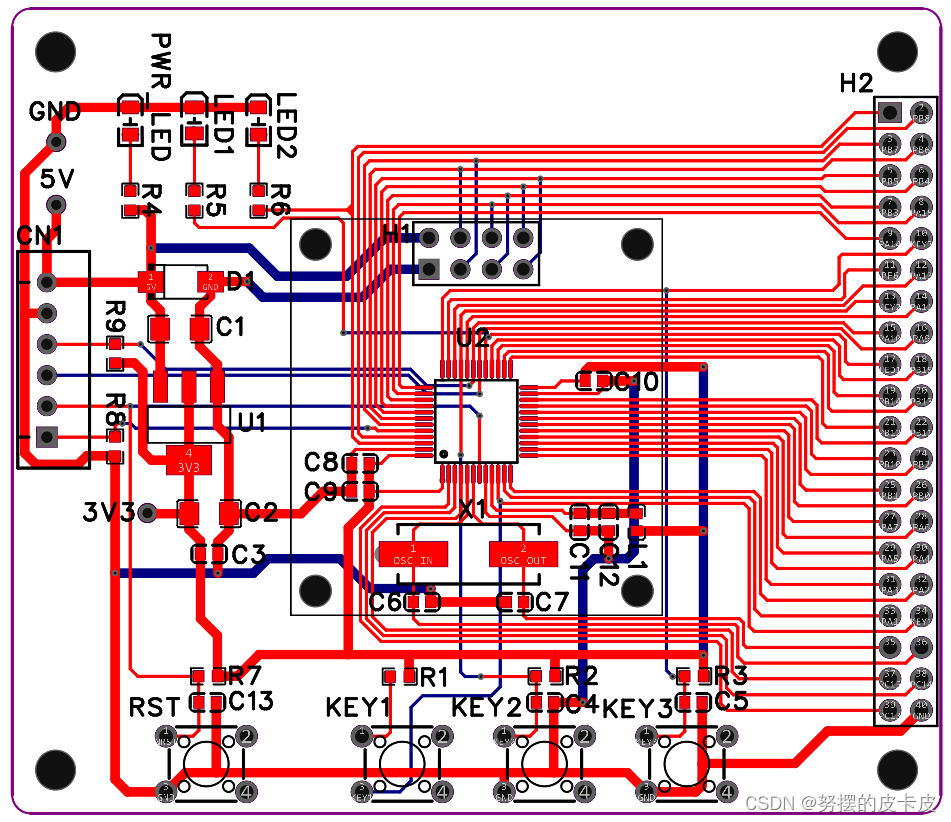 GD32E230核心板PCB设计_gd32e230核心板作图坐标-CSDN博客