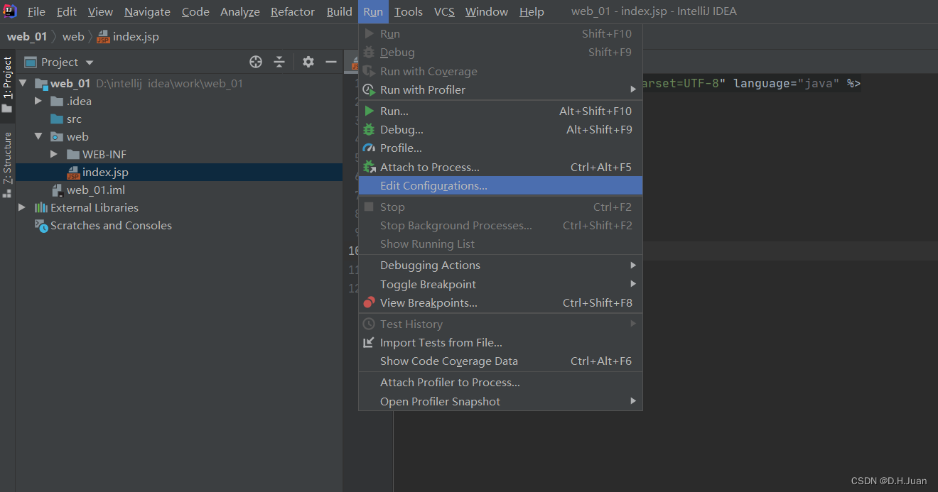 idea2020开发web应用-CSDN博客