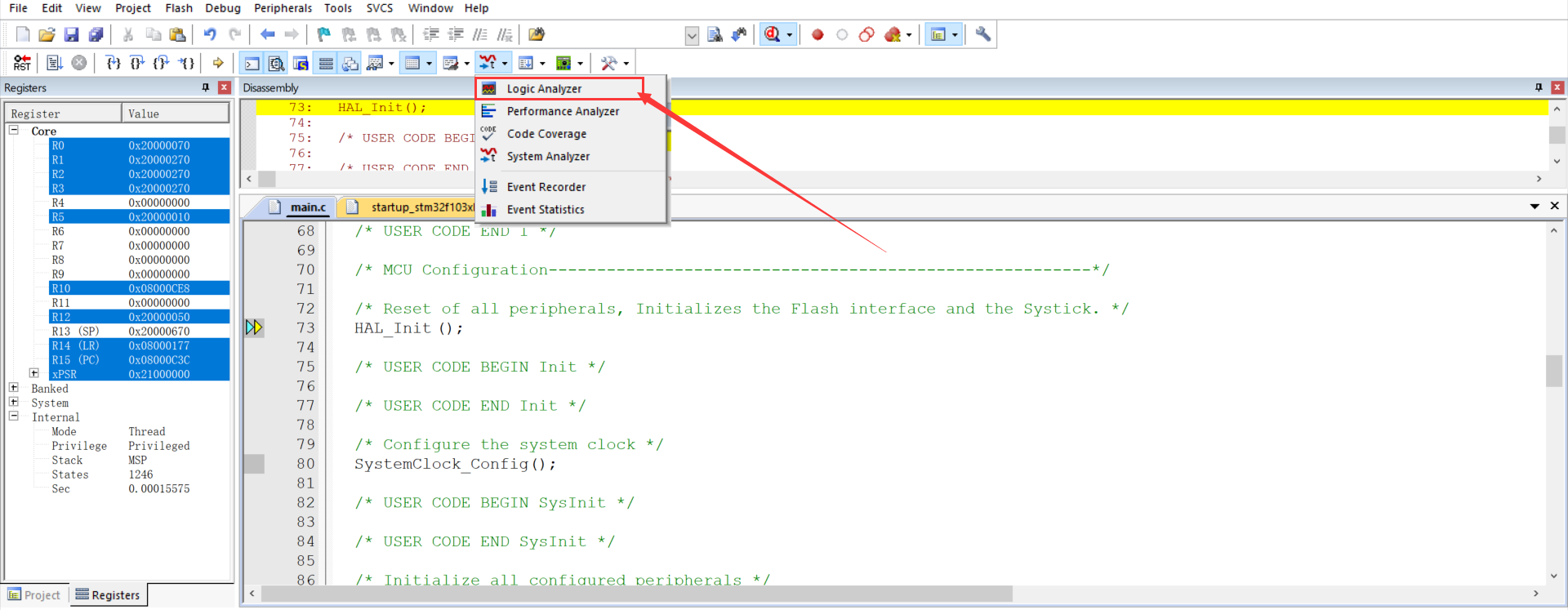 使用STM32CubeMX实现流水灯_setupstm32cubemx-6.3.0.exe-CSDN博客