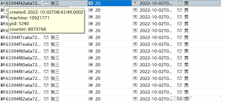 Java操作mongodb的基本操作java Mongodb Csdn博客
