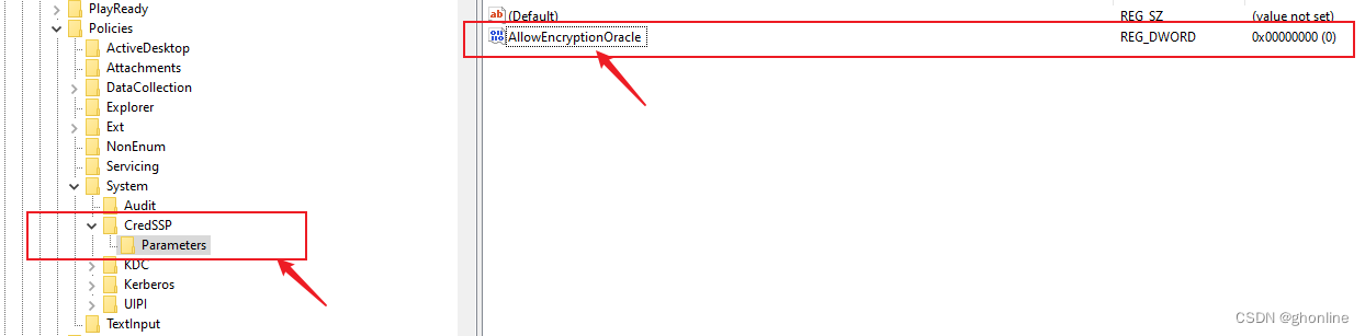 Windows10远程桌面客户端无法登录，出现“CredSSP encryption...”的解决方法-CSDN博客