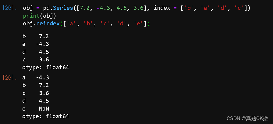 第四章 Pandas 统计分析基础_panadas-CSDN博客