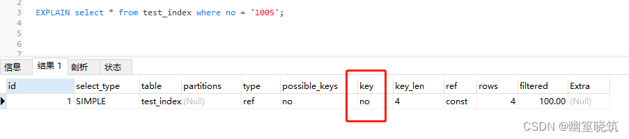 Mysql 隐式类型转换导致索引失效问题mysql隐式转换会造成索引失效 Csdn博客 5055