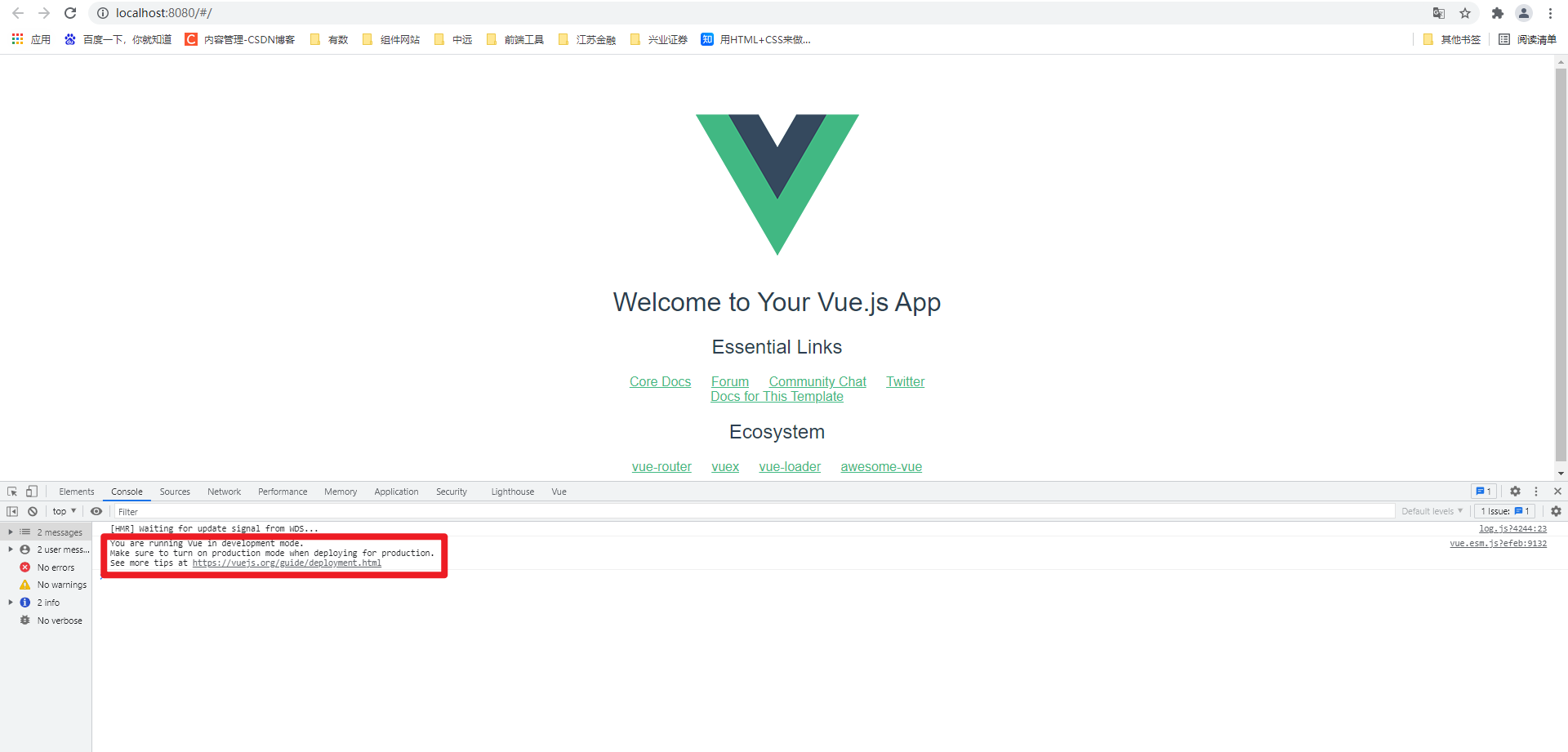 Vue.config.productionTip = false 是什麽意思？_vue.config.productiontip = true-CSDN博客