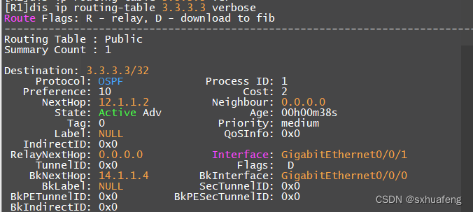 【HCIE】FRR快速重路由+OSPF与BFD联动_frr 路由-CSDN博客