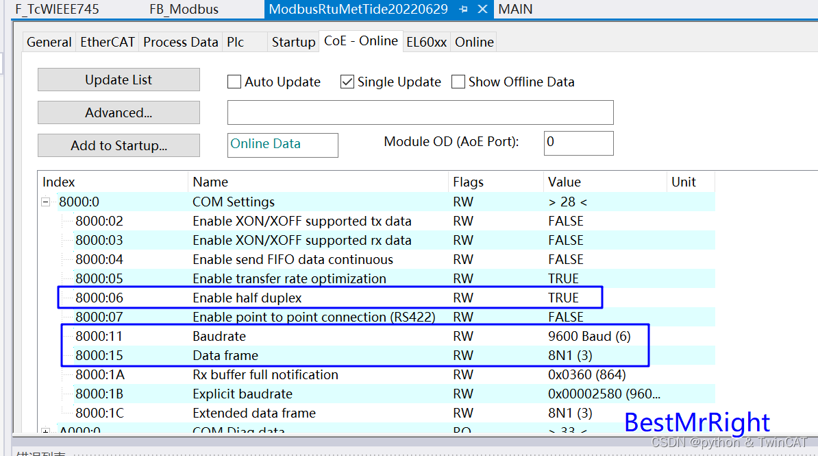 TwinCAT图解教程之modbusRTU使用_twincat modbus rtu-CSDN博客