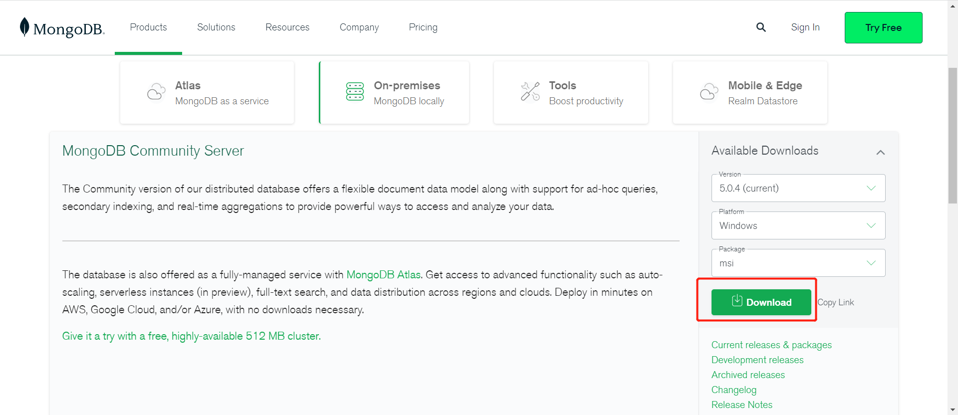 windows10安装与配置mongodb_DNYDYS的博客-CSDN博客_win10安装mongodb