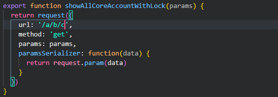 axios请求传参自定义paramsSerializer序列化_axios paramsserializer-CSDN博客