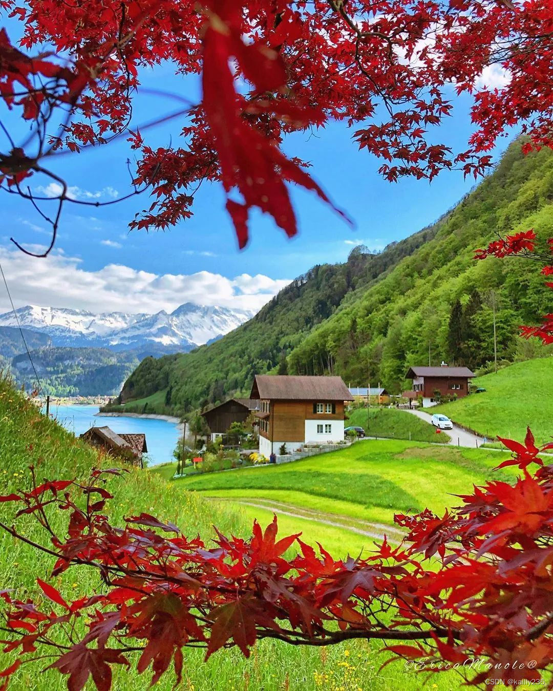 How beautiful the scenery in Switzerland is!-CSDN博客