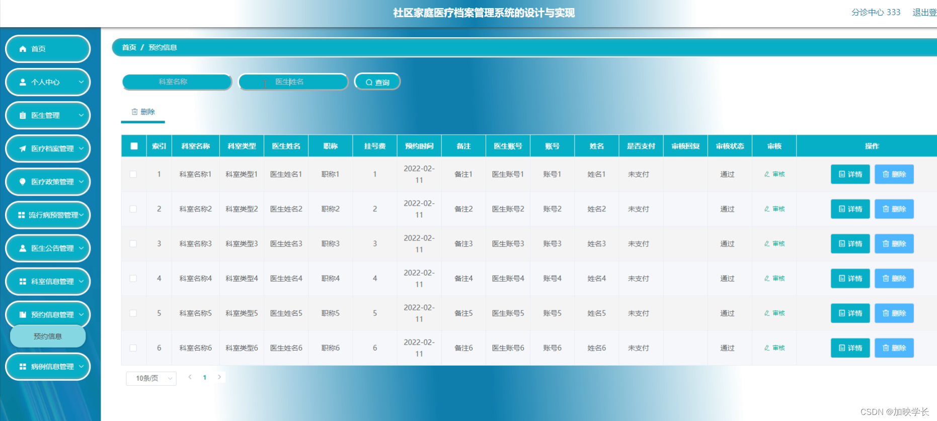 Springboot毕设项目基于springboot的社区家庭医疗档案管理系统ttb36（java+VUE+Mybatis+Maven+Mysql）_家庭私人医疗健康管理系统 ...