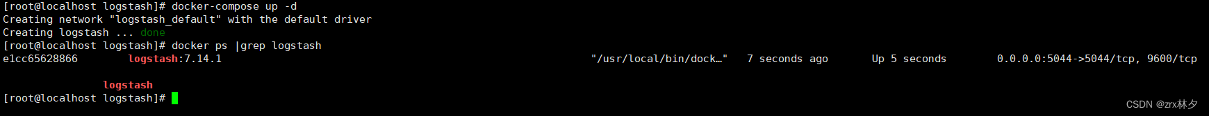 Docker install logstash,logstash-mysql - Programmer Sought