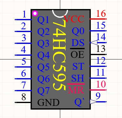 74HC595使用说明与驱动原理_hc595 速率-CSDN博客