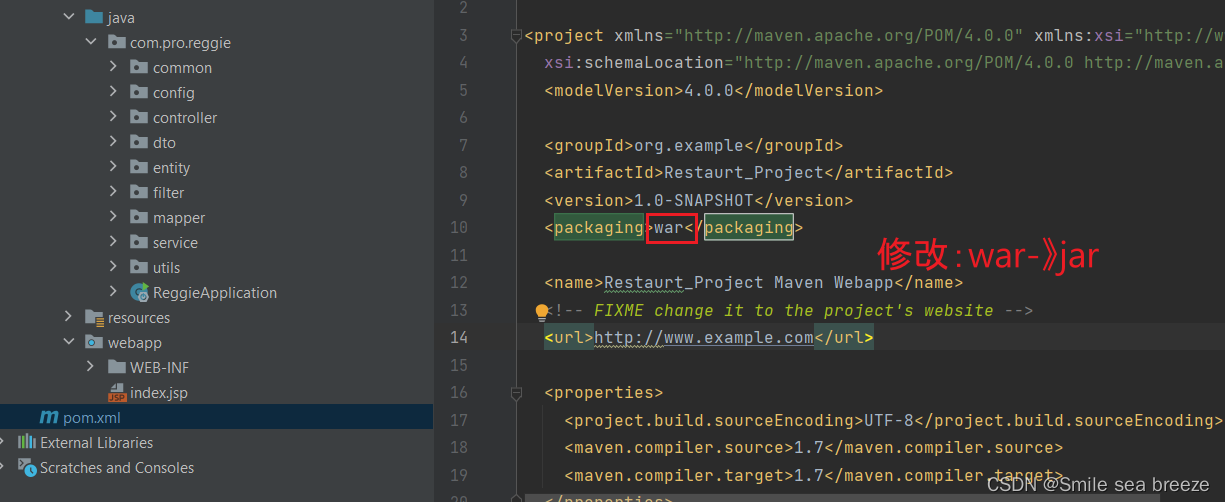 Intellij IDEA 通过Maven将war包改成jar包_war包转jar包-CSDN博客