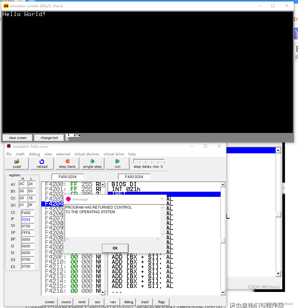 Nasm命令行编译的dos程序（具体操作步骤）nasm 编译 Com Csdn博客 