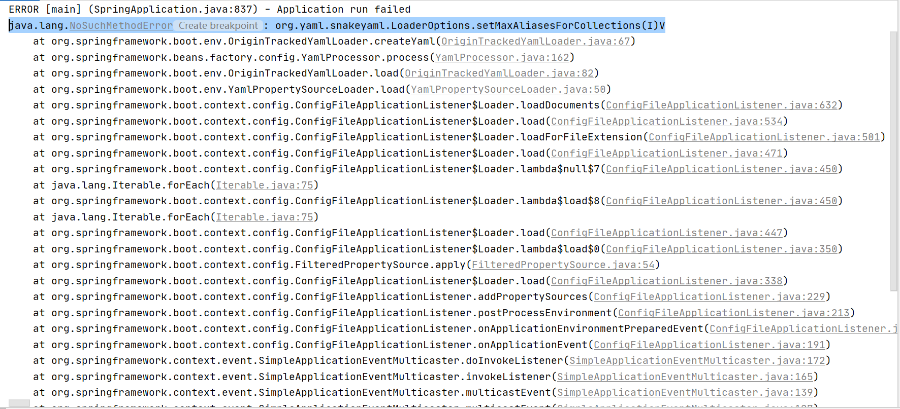 org.yaml.snakeyaml.LoaderOptions.setMaxAliasesForCollections(I)V问题解决-CSDN博客