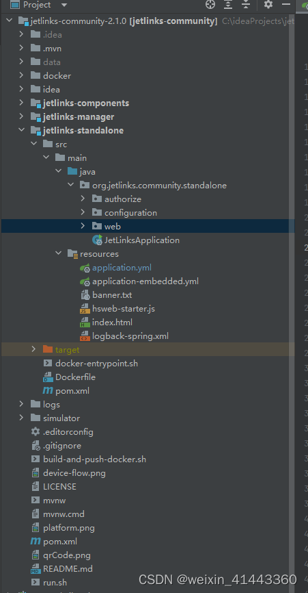 第一章 jetlinks物联网平台社区版安装_jetlinks-ui-components-CSDN博客