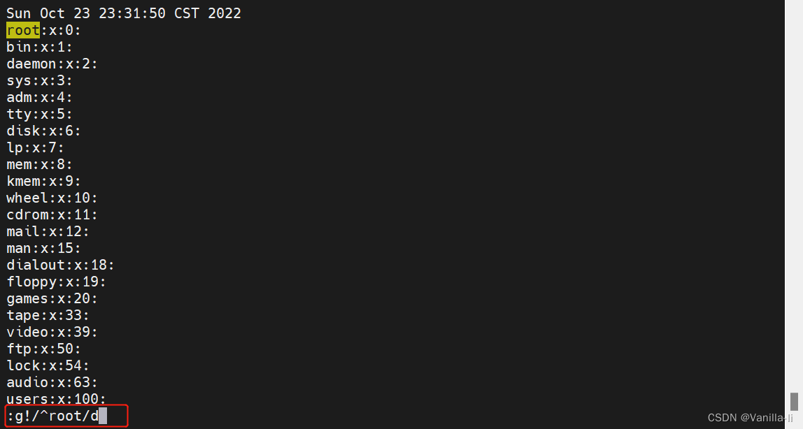 Linux系统vim操作的基础练习题及答案 Vim练习 Csdn博客