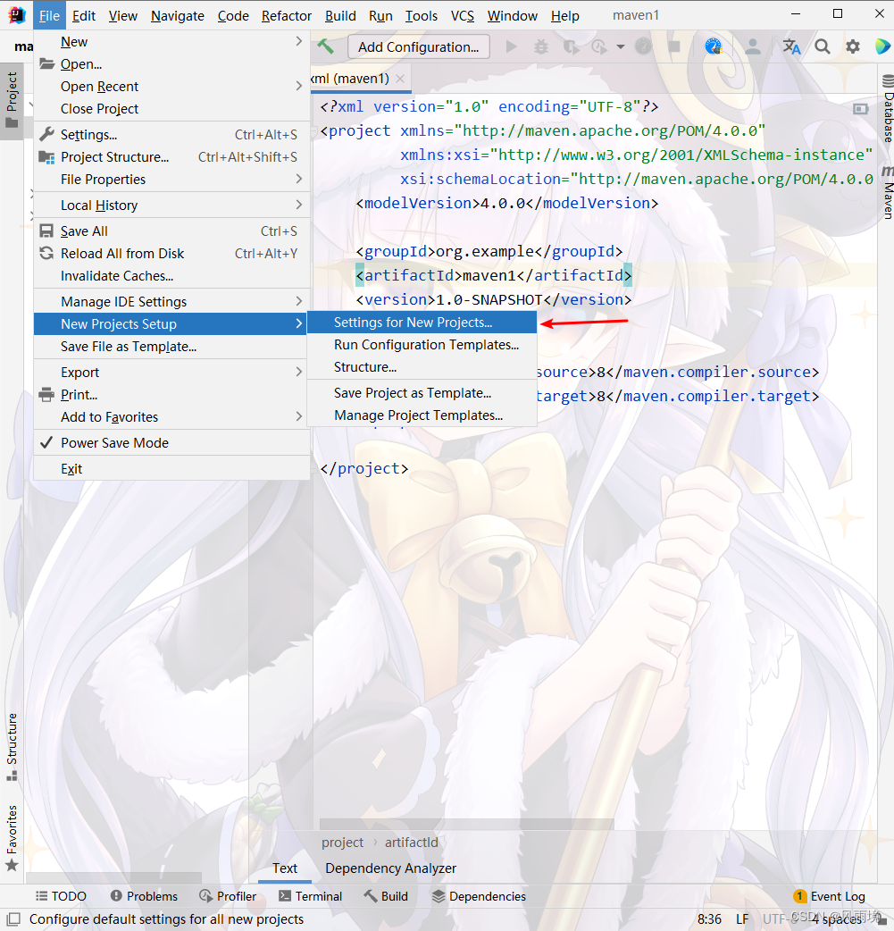 关于idea的maven项目配置每次创建新项目会失效_idea编程软件在运行时出现maven项目配置不可用什么意思-CSDN博客