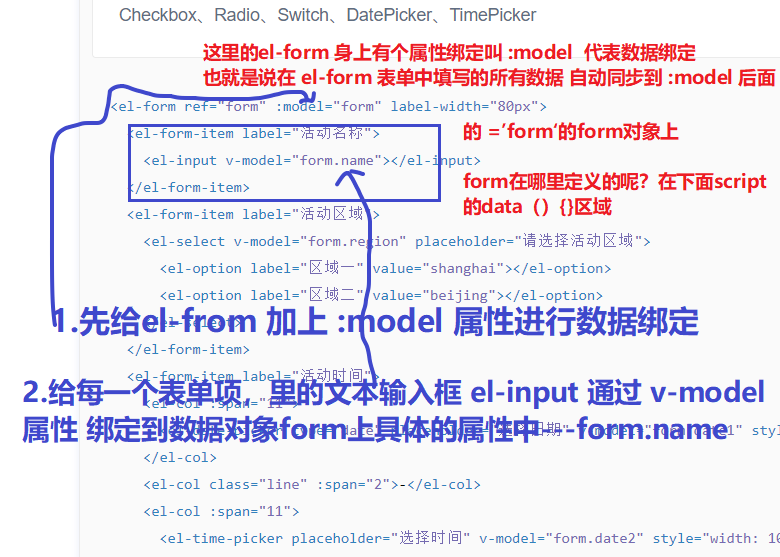 elmentUI---Form表单详解_elmentu表单-CSDN博客