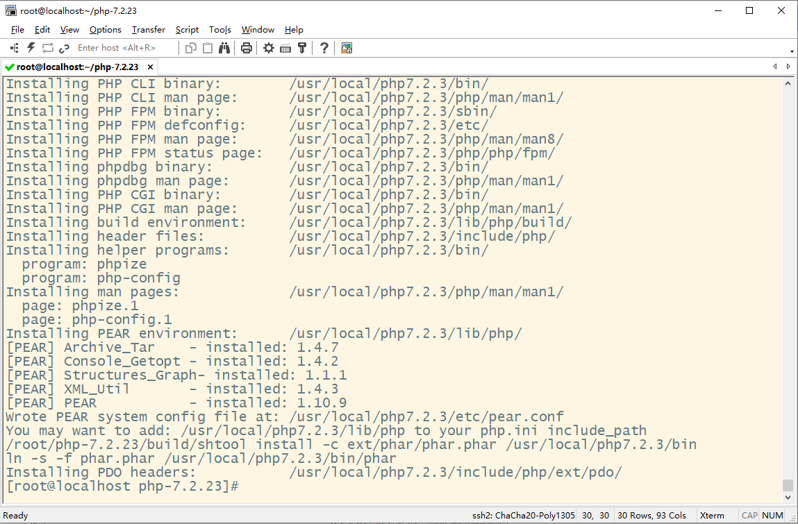 CentOS 7.6进行PHP7.2.23编译（PHP和Nginx集成）_centos7 nginx 1.20 php7.6-CSDN博客