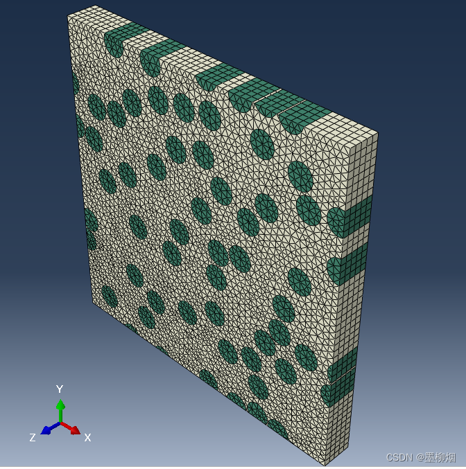随机分布单向长纤维-复合材料RVE模型-abaqus-python二次开发（下）_python建立abaqus高含量随机纤维rve模型-CSDN博客