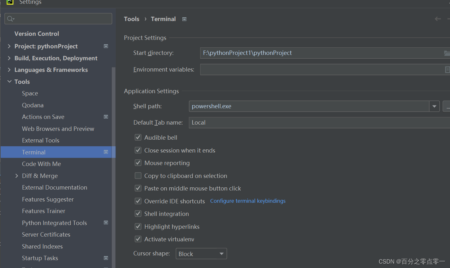 Pycharm环境下Cannot open Local Terminal_pycharm cannot open local terminal-CSDN博客