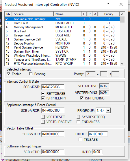 MDK调试模式下，NVIC各项含义_e p a mdk keil5 nested vectored-CSDN博客