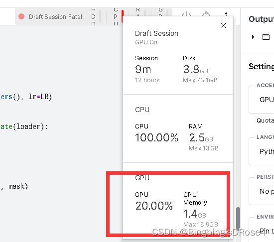 KaggleGPU的使用 CPU项目转GPU运行记录_kaggle找不到setting_Bingbing‘sDRose4的博客-CSDN博客