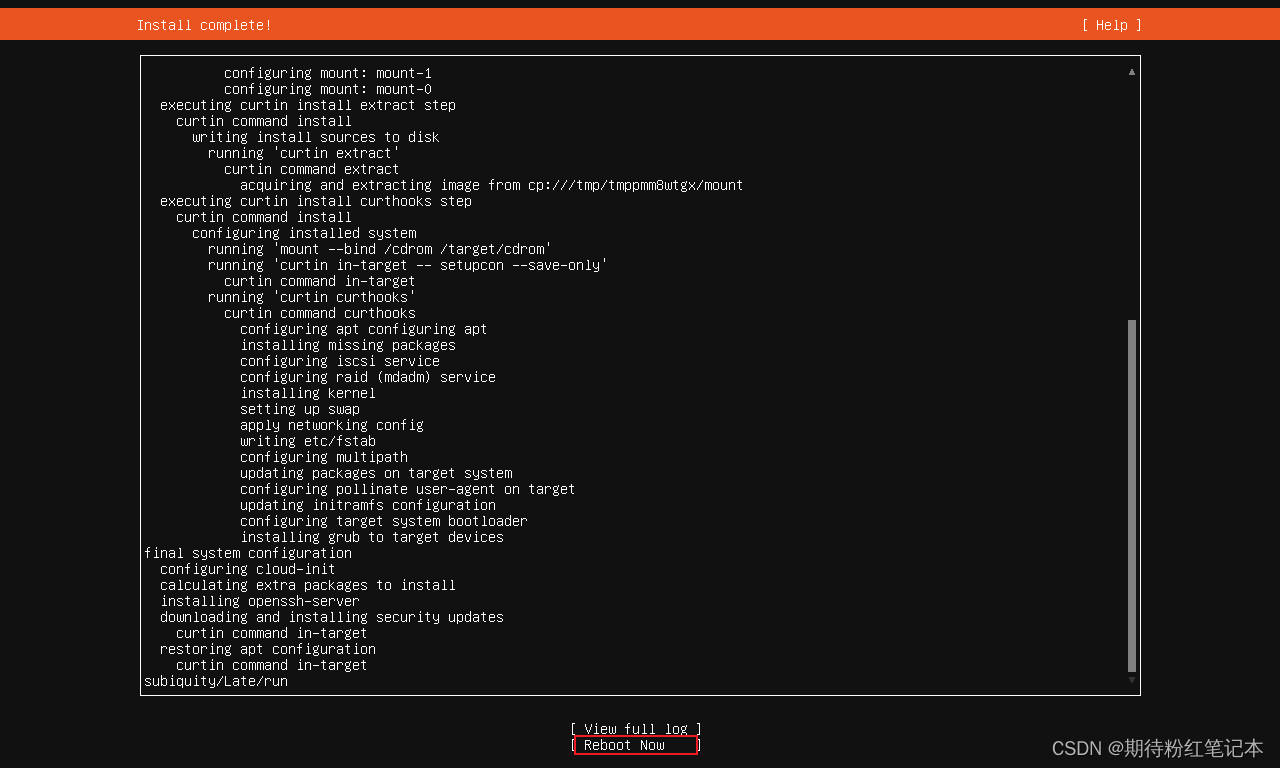 Vmware虚拟机安装linux系统 Ubuntu服务器虚拟机 Ubantu服务器版 Csdn博客