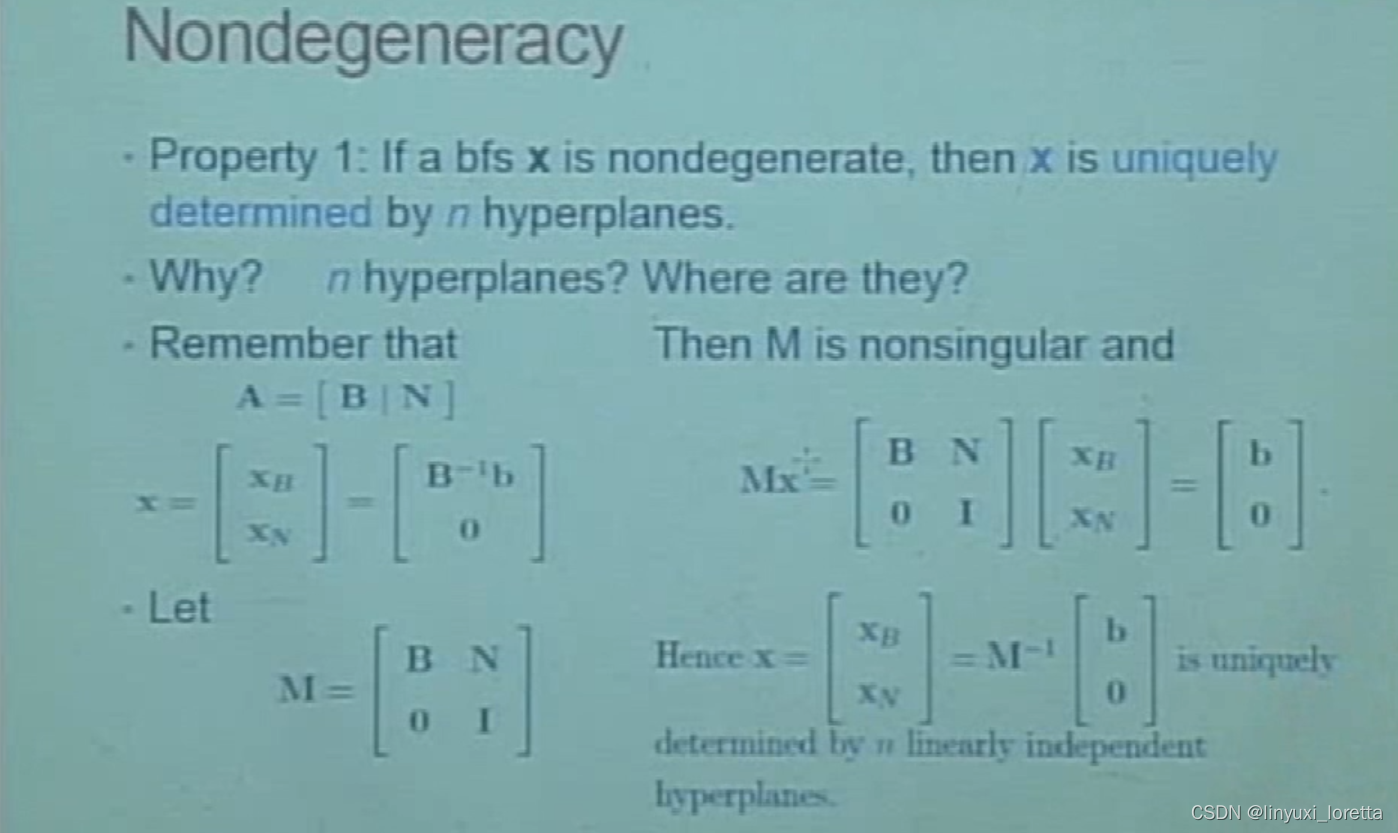 simplex method (方述诚3_nondegenerate bfs-CSDN博客