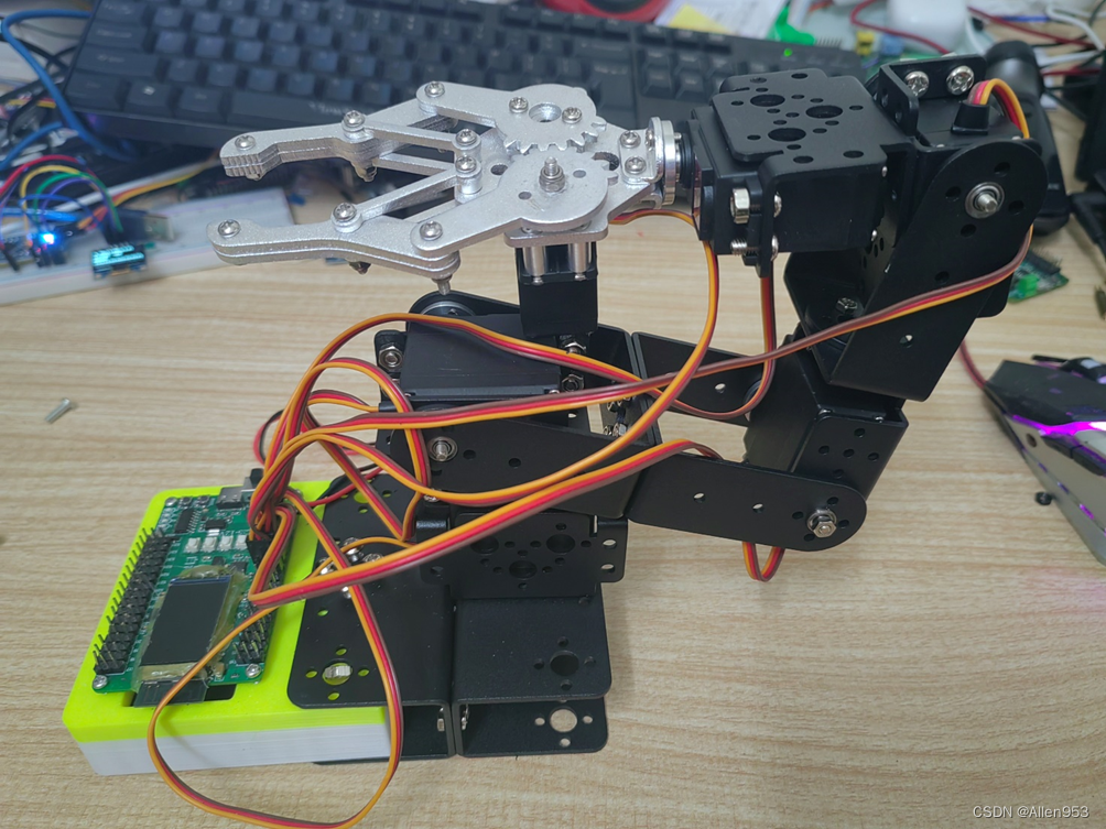 Baize Servodriver Esp32(ros Arduino驱动舵机机械臂,通过串口或wifi话题通信)(数字孪生:虚拟和现实同步) Ros数字孪生 Csdn博客