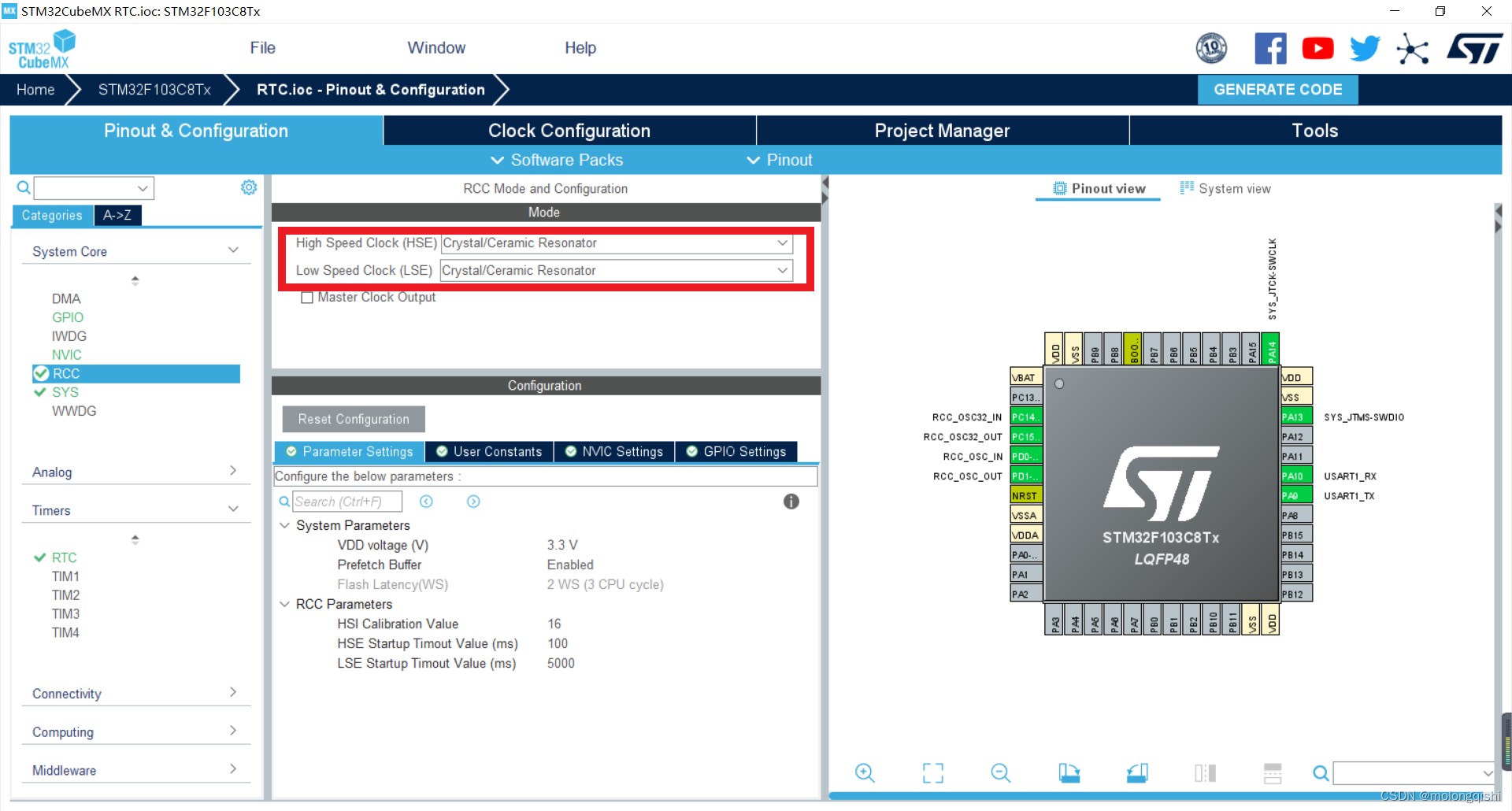 Stm32 定时器与日历时钟 设置 Rtc 日期的日期为 0x21是什么时候 Csdn博客
