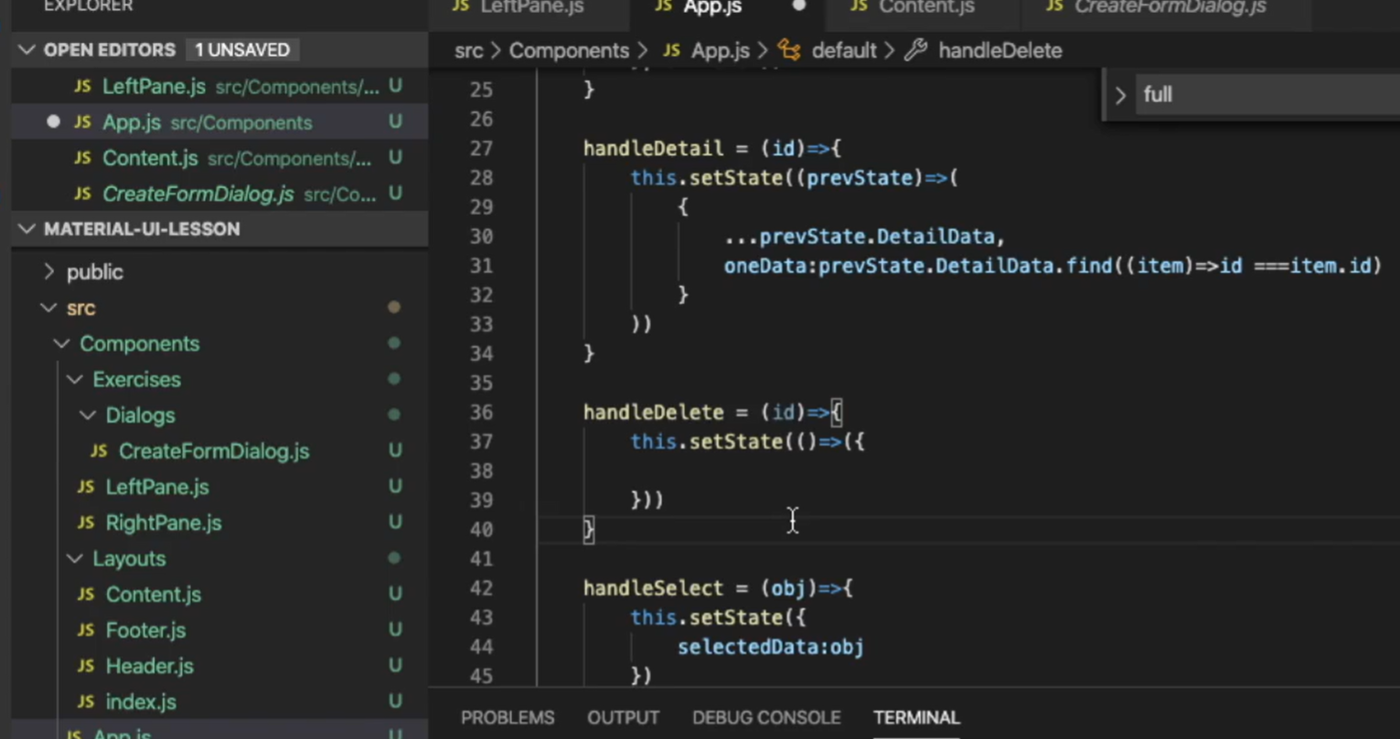 前端学习笔记202306学习笔记第五十四天 Reactjs And Material Ui之dialog表单提交icon样式事件,删除功能5 前端导师歌谣 博客园