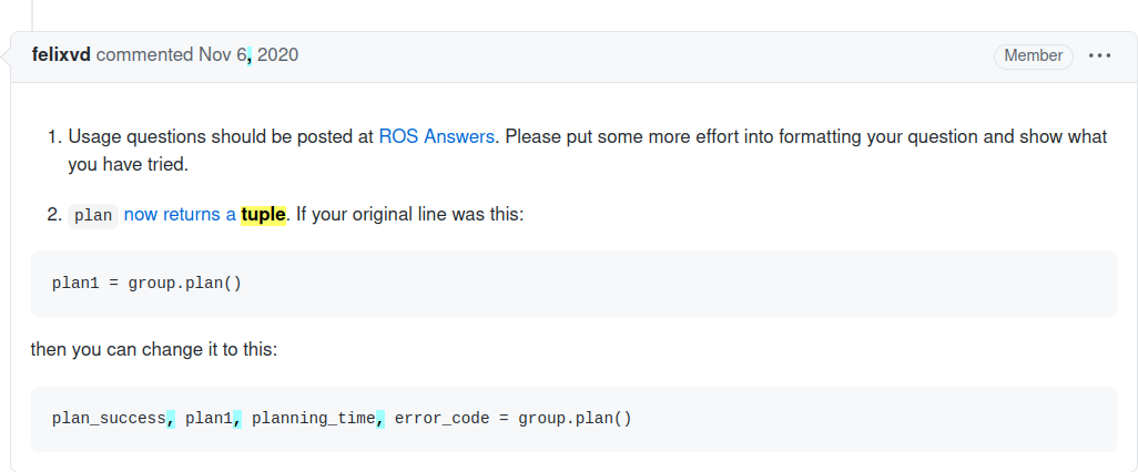 ‘tuple‘ object has no attribute ‘joint_trajectory‘_traj = group.plan()-CSDN博客